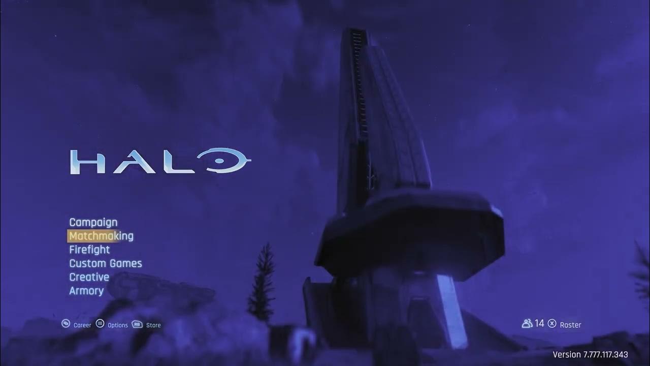 Halo Infinite main menu redesign - YouTube