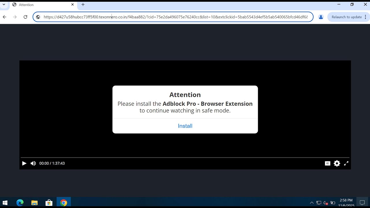Texonnero.co.in fake Human Verification alert removal video. - YouTube