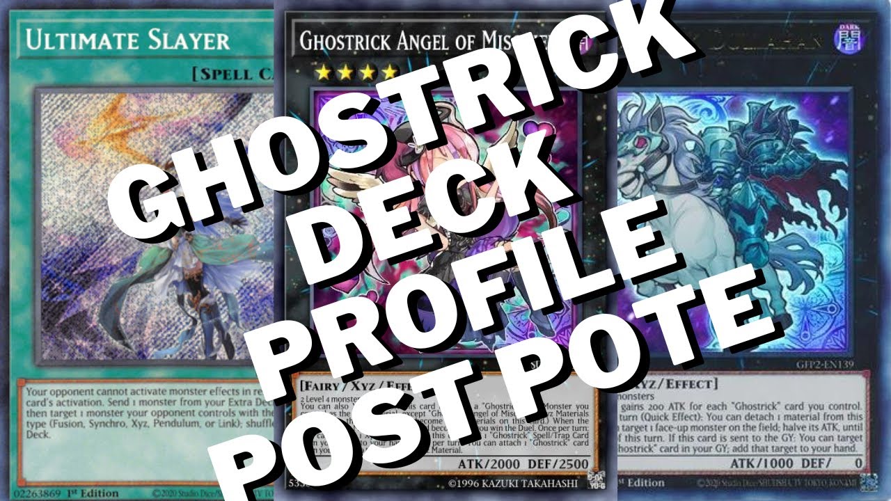 Yu-Gi-Oh! GHOSTRICK DECK PROFILE POST POWER OF THE ELEMENTS! - YouTube