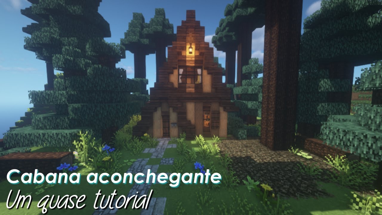 [Minecraft] Uma cabana aconchegante 🏡 - Um quase tutorial | CIT Pacote ...