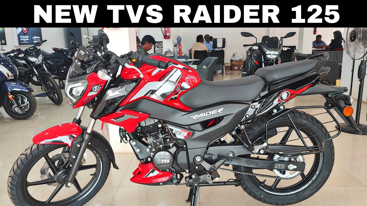 New TVS Raider 125 Price & specs in Telugu | Raider 125 Special edition ...