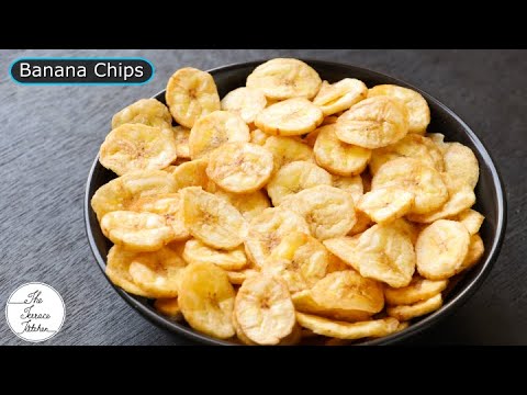 How to Make Banana Chips at Home | Hot Chips Style Banana Chips at Home ~ The Terrace Kitchen