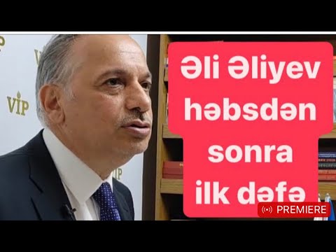 VİP sədri Əli Əliyev azadlıqda. DTX və Bandattelin zurnalistləri söz almağa çalışır