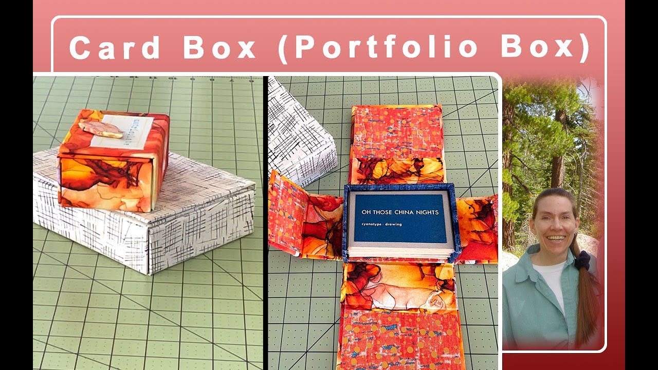 Card Box (Portfolio Box) - YouTube