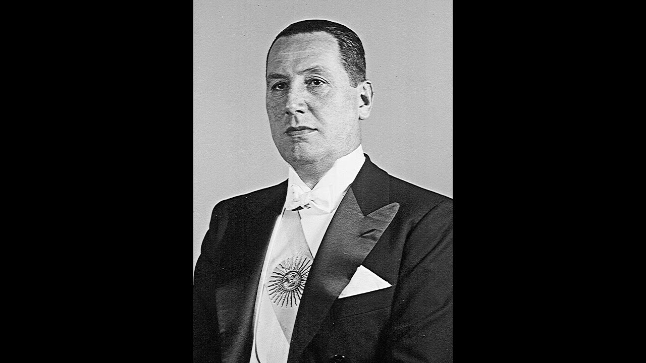 Juan Perón's Historic 1946 Inauguration Rare Footage of Argentina's New ...