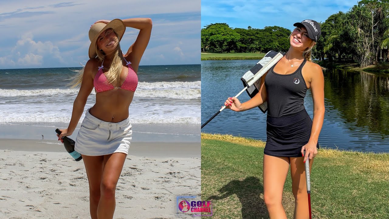 What's the Best Golf Swing for a CRAZY Trick Shot? Ashley Huffman - YouTube