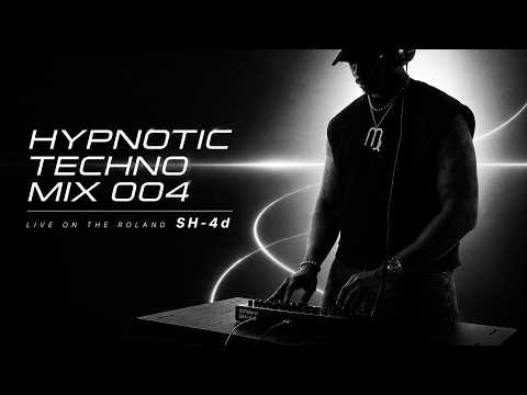 Hypnotic Techno Mix - 004 | Live Performance on the Roland SH-4d
