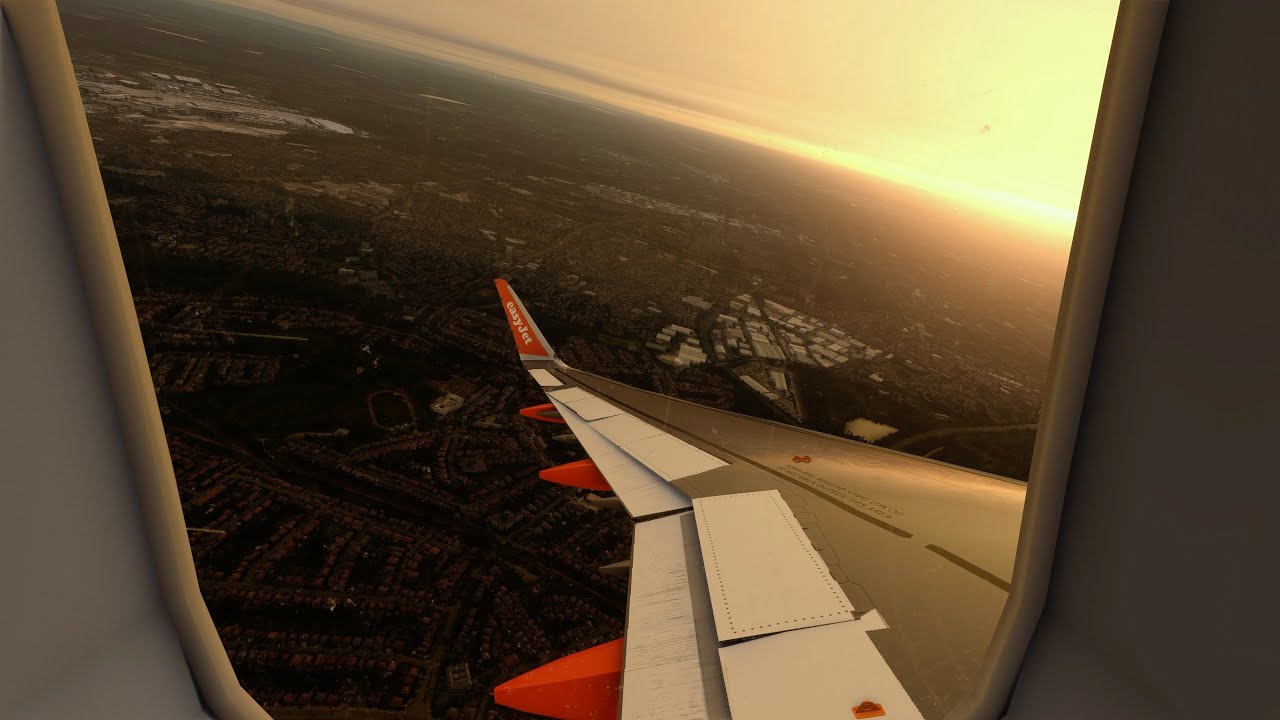 MFS 2020 / RTX 4060 Ti + SUNSET TAKE OFF at MANCHESTER ! (4K) - YouTube