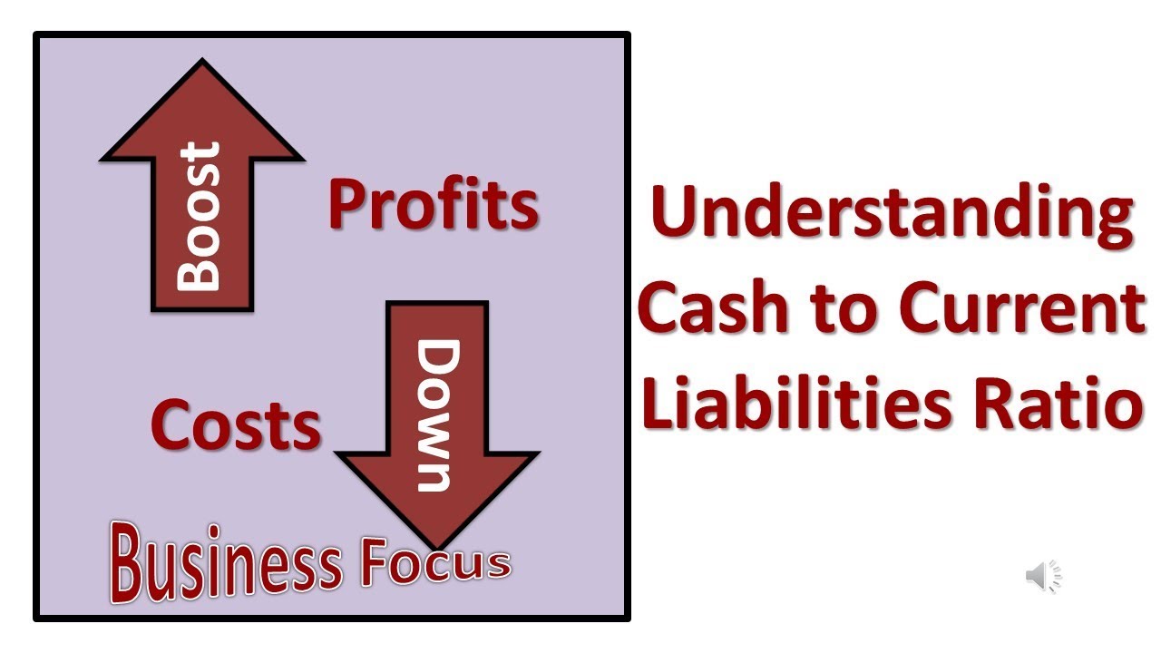 Understanding Cash to Current Liabilities Ratio - YouTube
