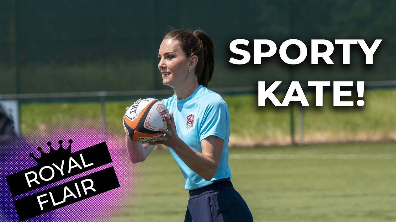 Royal Rizz! Princess Kate Rocking Sportswear And A Ponytail! | ROYAL ...