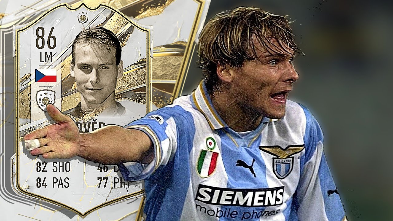 86 BASE ICON NEDVED PLAYER REVIEW FIFA 23 - YouTube