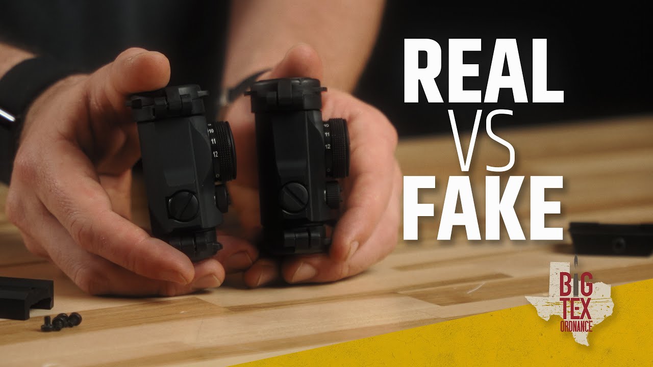How To Spot A Fake: Aimpoint T2 - YouTube