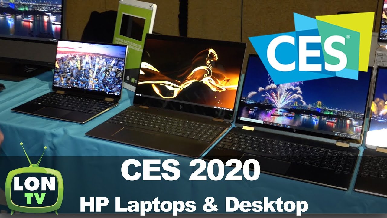 New HP Computers at CES 2020: New Desktops & Spectre 2-in1 Laptops ...