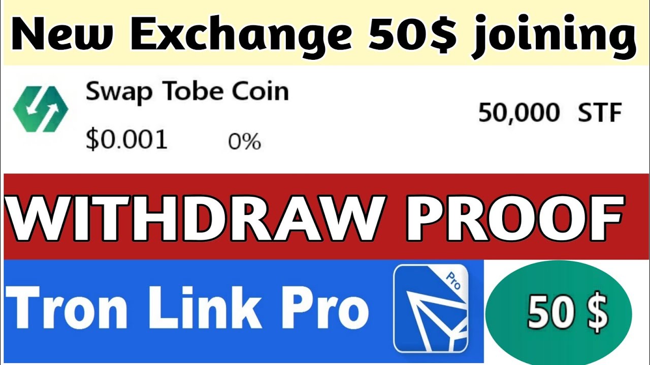 Swaptobe exchange 50$ joining ||Swaptobe 50$ withdraw - YouTube