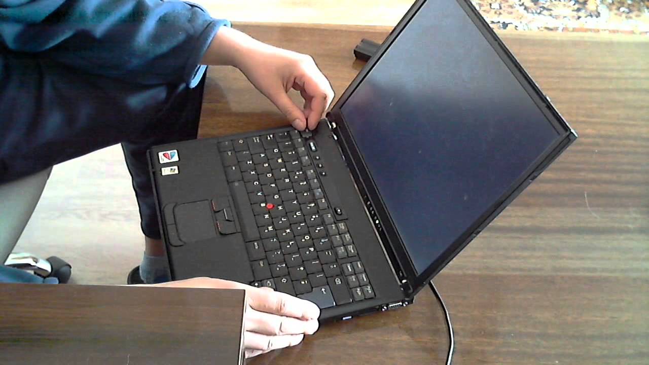 Ремонт Ibm thinkpad T40 - YouTube