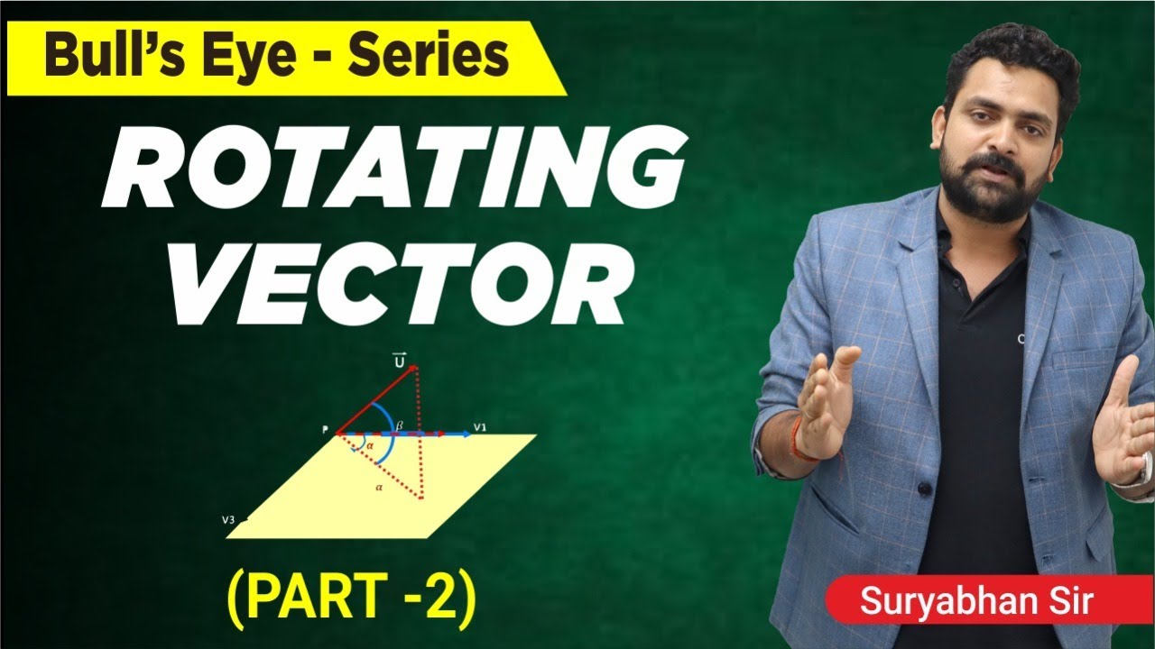 Rotating Vector #2 | Circular Motion Class 11 | IIT JEE / NEET Physics ...