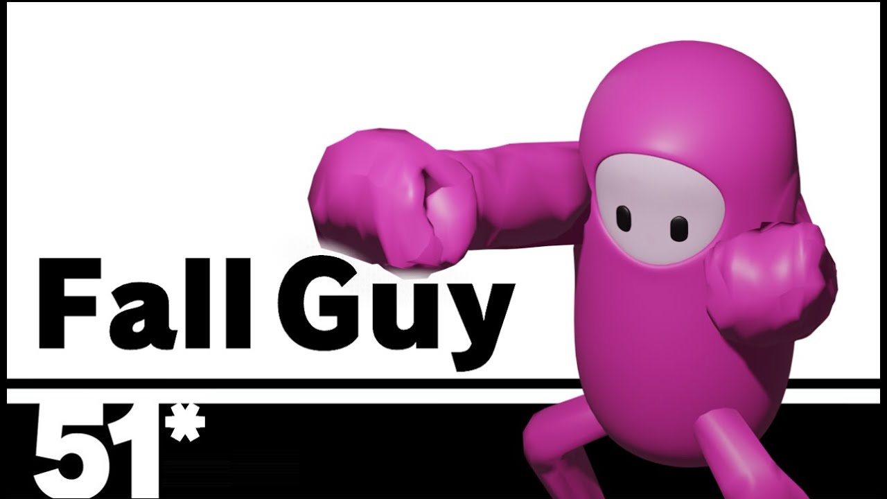 Fall Guy Deluxe Mii Costume - Super Smash Bros. Ultimate [Mod Showcase ...
