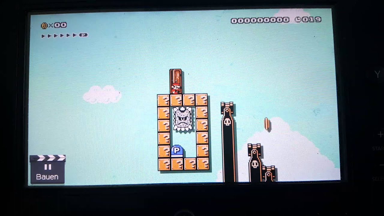 Super mario maker door bug second way with 2doors - YouTube