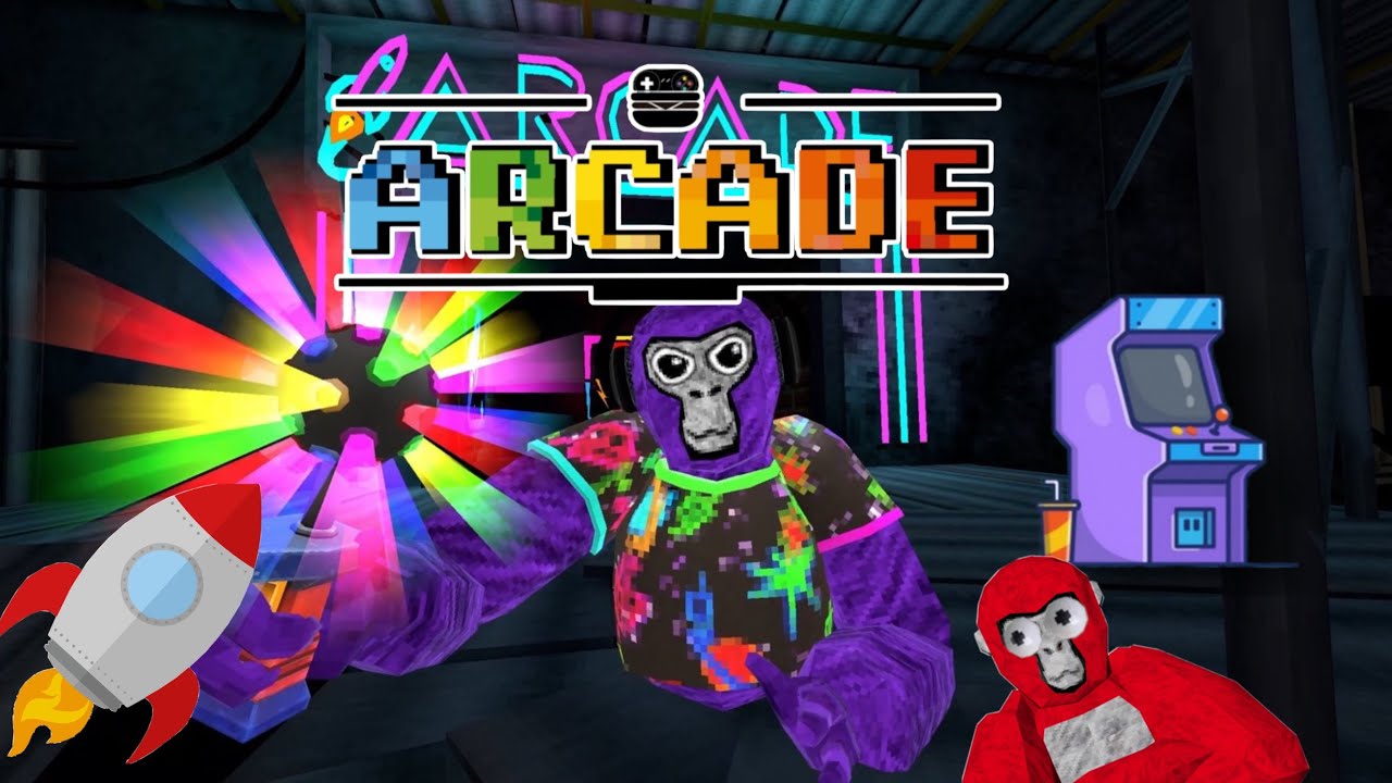 Arcade update in gorilla tag 😎😎😱😱 - YouTube