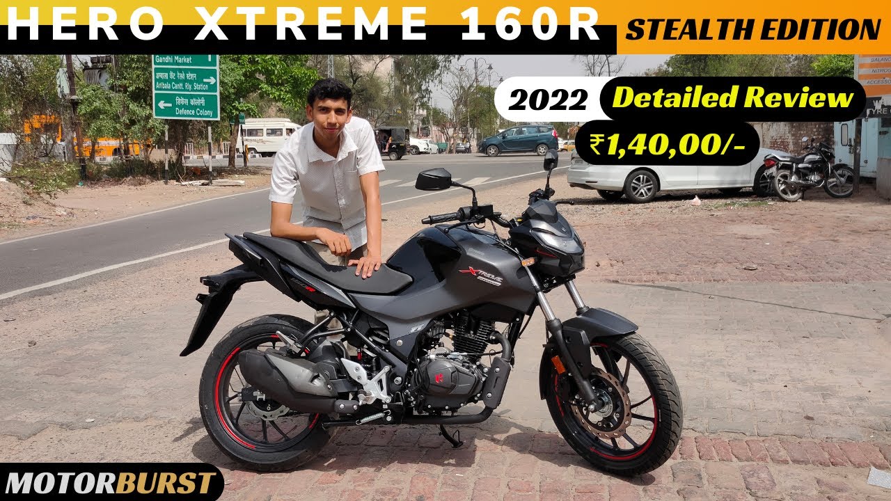 2022 Hero Xtreme 160R | Stealth Edition🔥 | 160CC | Price & Features👍 ...