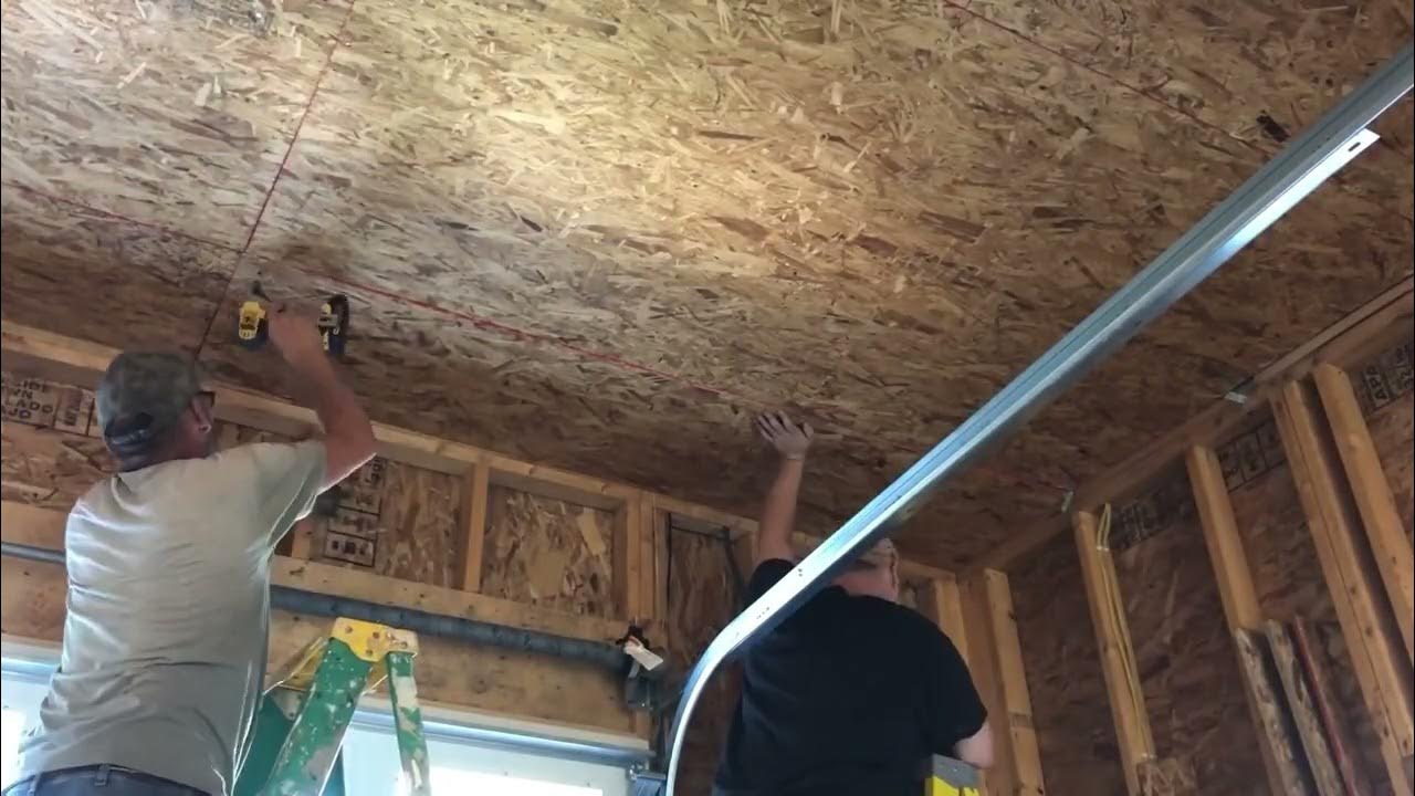 garage-ceiling-installing-7-16-osb-on-the-ceiling-youtube