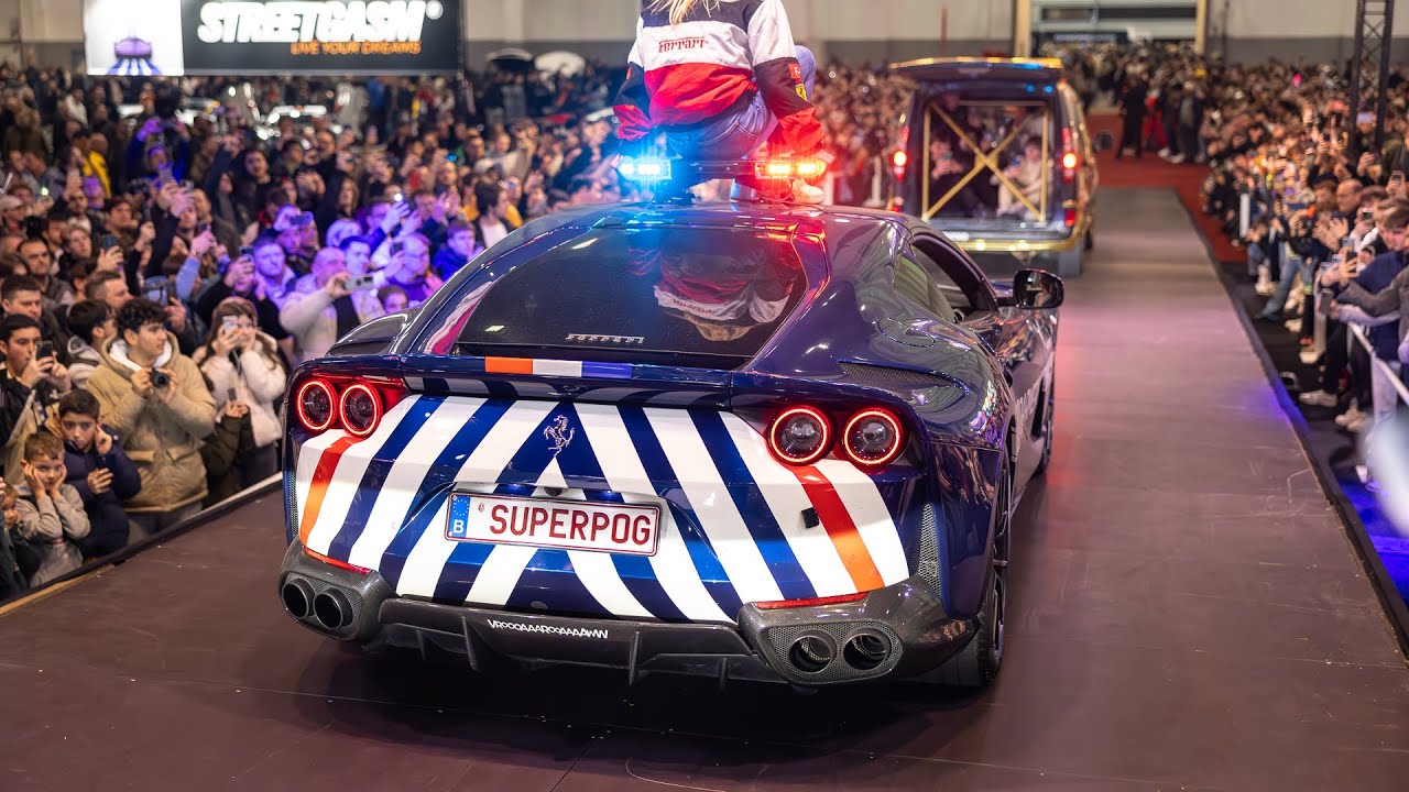 POG Ferrari 812 Superfast with Decat Novitec Exhaust - Crazy Limiter ...