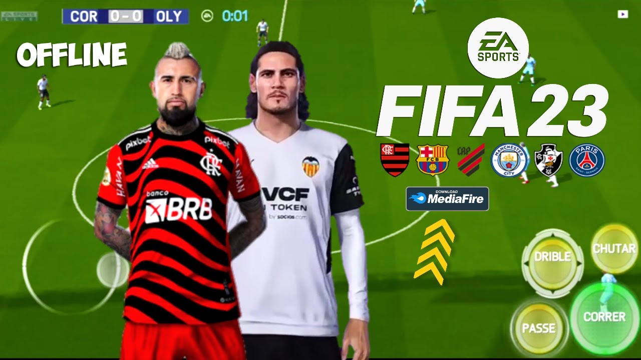 FIFA 14 MOD FIFA 23 ANDROID OFFLINE BRASILEIRÃO SÉRIE A B ...