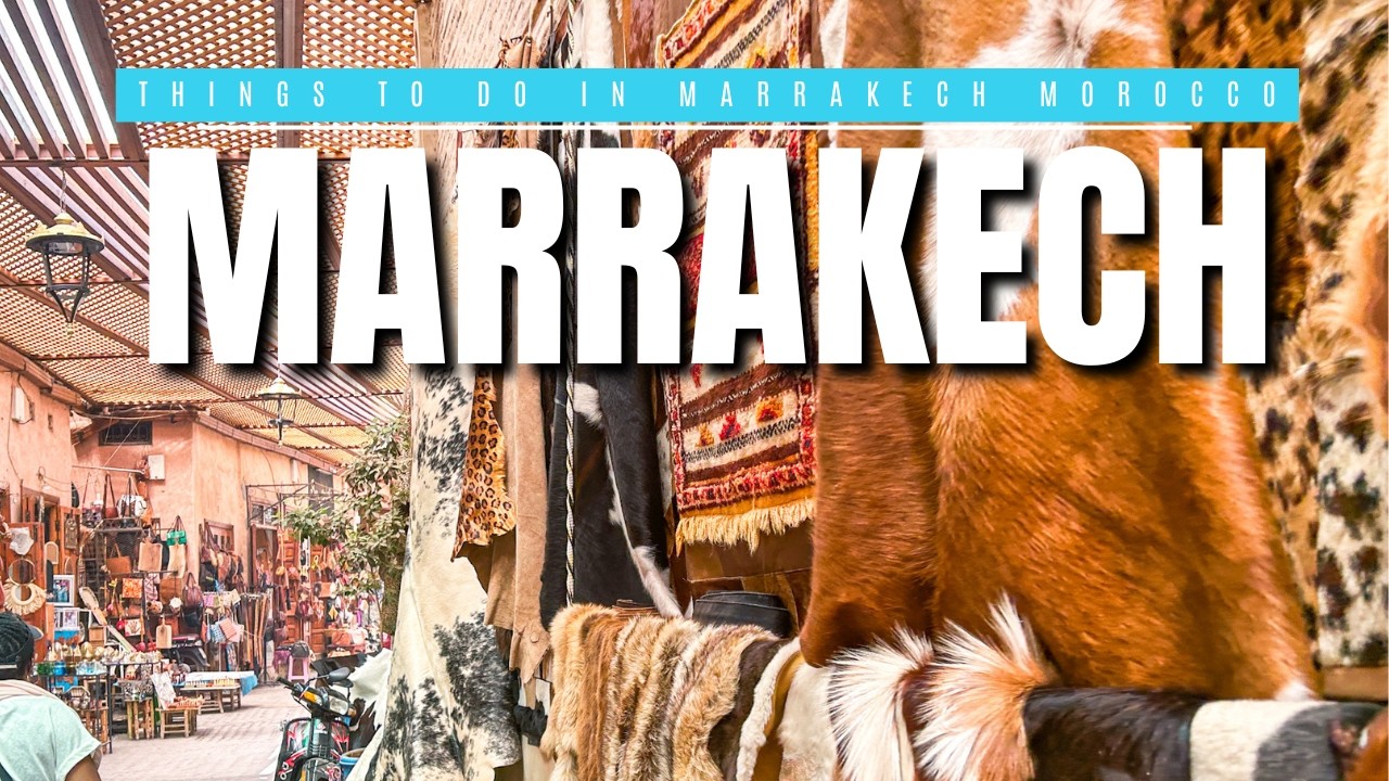 Things To Do In Marrakech | Bahia Palace, Souks, and Moroccan Cuisine ...
