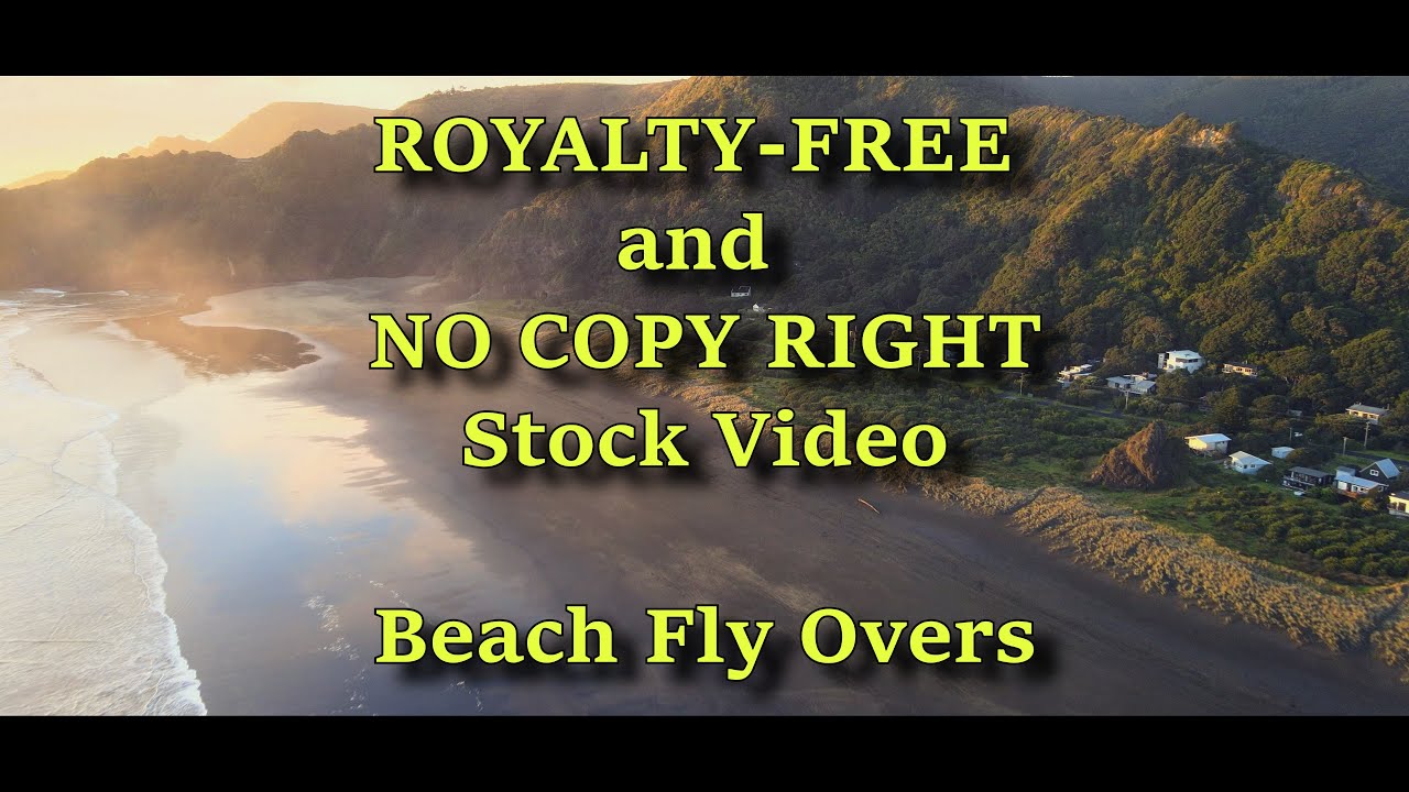 Royalty-Free No Copyright 4K Drone Scenery Beach Fly Overs! STOCK VIDEO ...