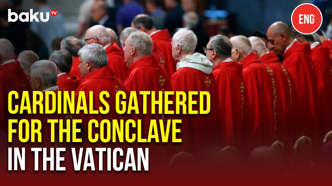 Roman Catholic Cardinals Attended Public Mass ahead of the Election of ...