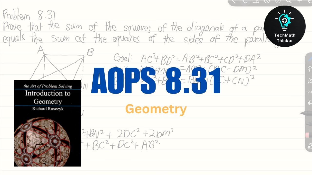 AOPS Introduction to Geometry 8.31 - YouTube