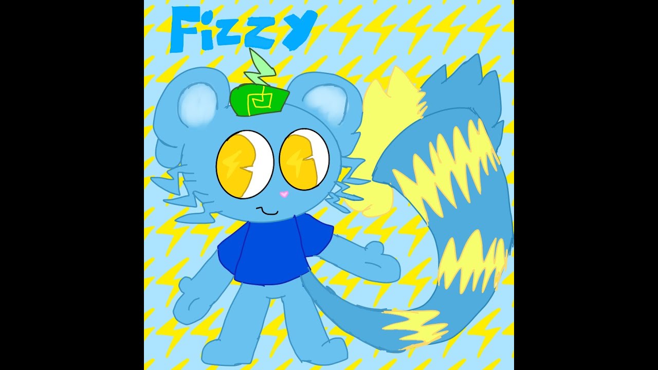 Drawing My OC FIZZY - YouTube