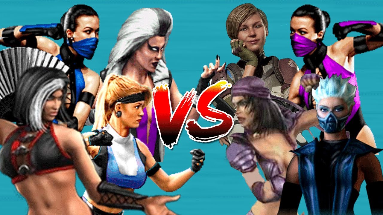 MK3 TEAM BATTLE MUGEN CPU Vs CPU - KITANA SINDEL SAREENA SONYA vs ...