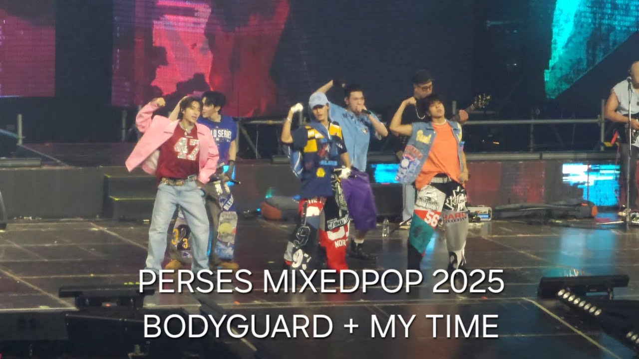 250705 | PERSES - BODYGUARD + MY TIME at MIXEDPOP BANGKOK 2025 - YouTube