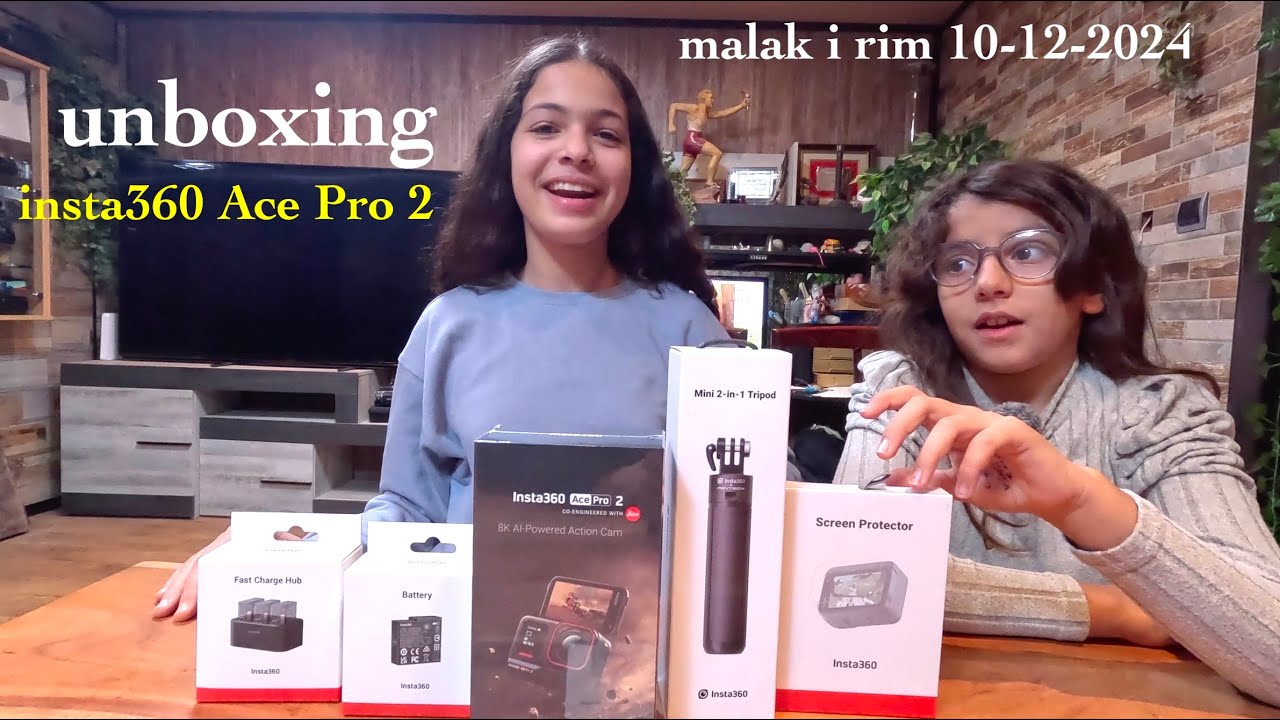malak i rim - unboxing insta360 ace pro 2 Mollerussa 2024 - YouTube