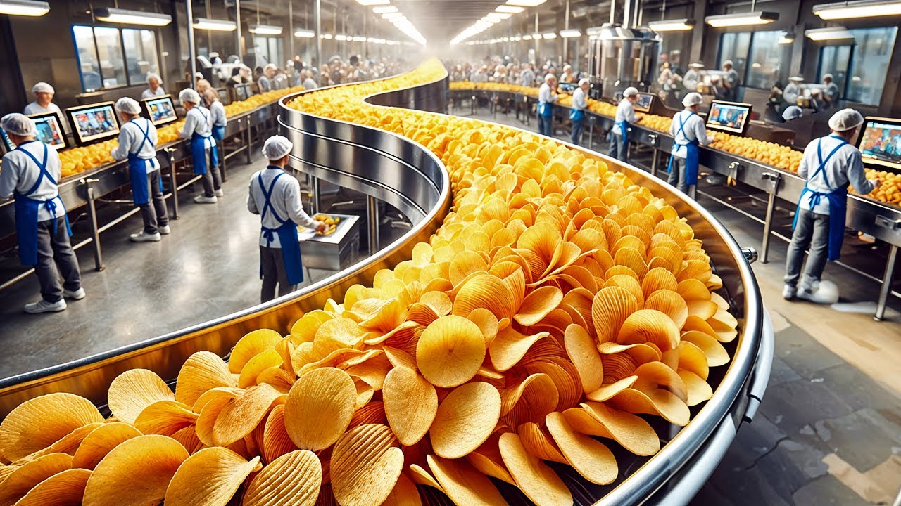 From Farm to Fryer | The Fascinating Journey of How Chips Are Made | The Decode Lab - YouTube