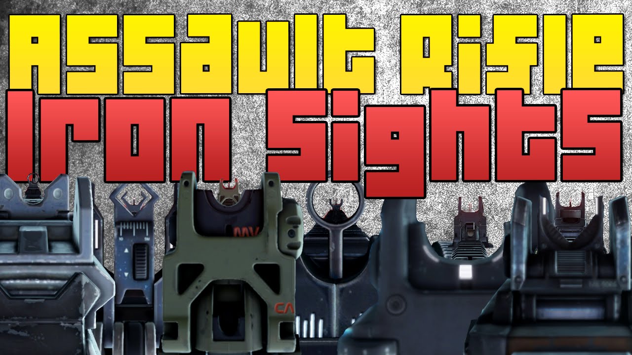 The Best Assault Rifle Iron Sight - Call of Duty: Advanced Warfare ...