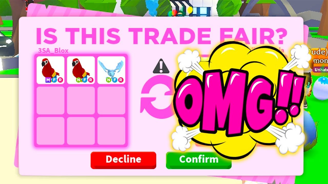 I traded NFR 2 Frost Dragon and NFR Parrot in For This ...? W/F/L ...