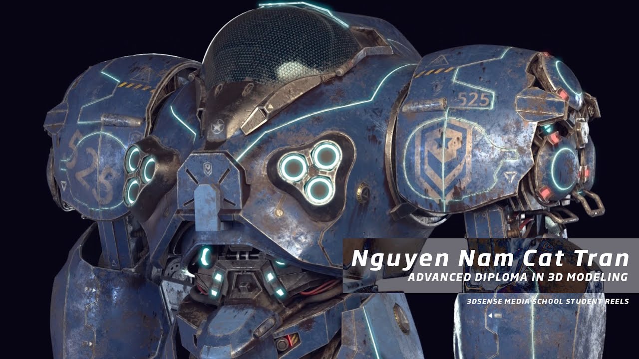 Nguyen Nam Cat Tran Showreel 2021 - 3D Modeling | 3dsense - YouTube
