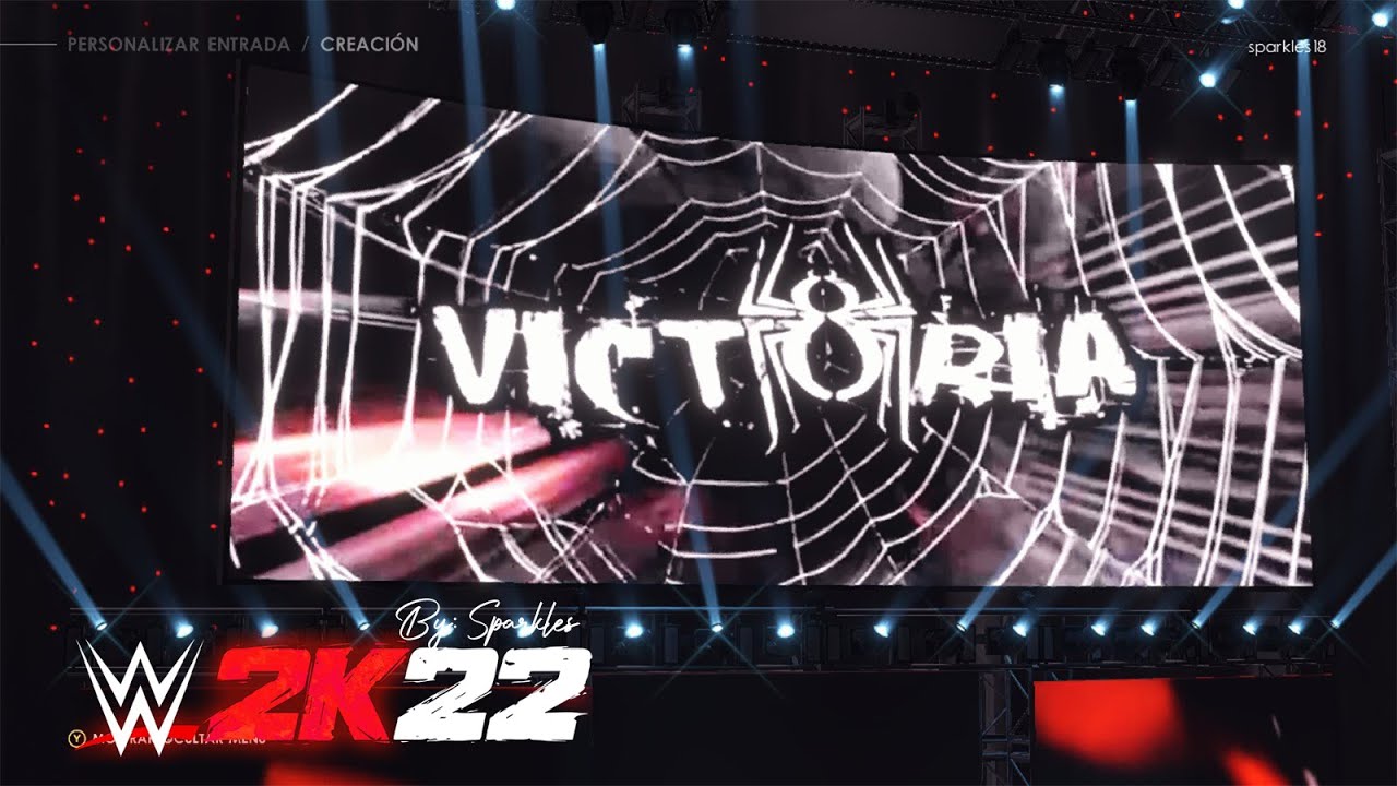 WWE 2K22 VICTORIA GRAPHICS MOD - YouTube