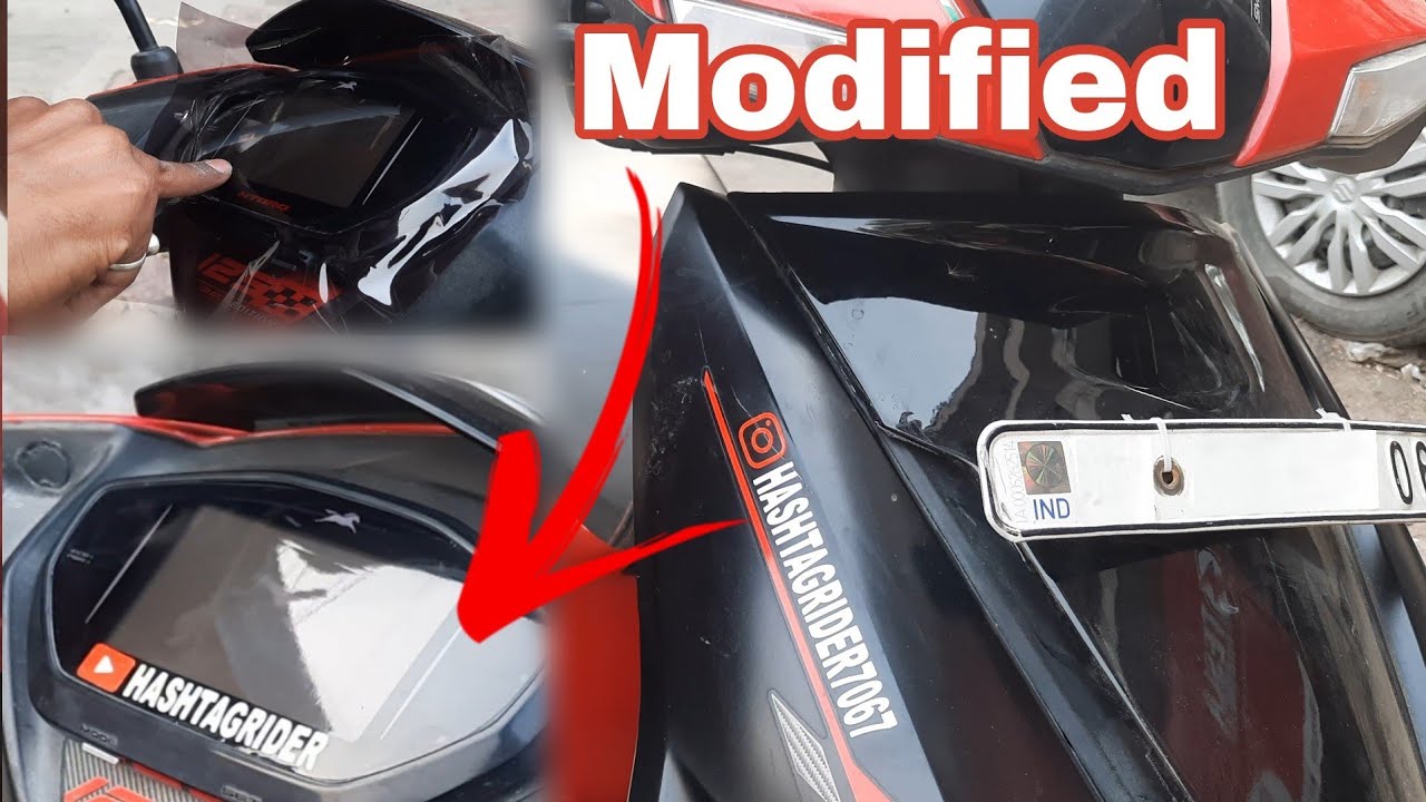 Tvs Ntorq 125 Modified | Ntorq Modified | Hashtag Rider - YouTube