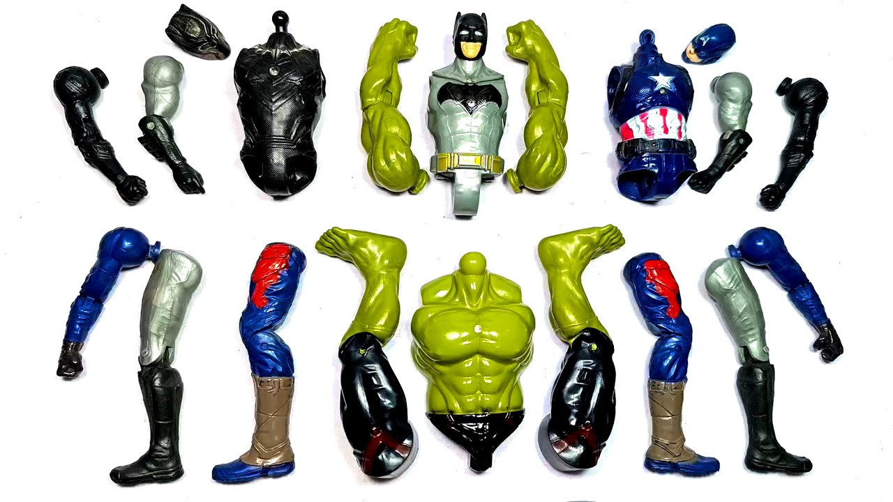 AVENGERS SUPERHEROES ASSEMBLE - CAPTAIN AMERICA, HULK SMASH, BATMAN ...