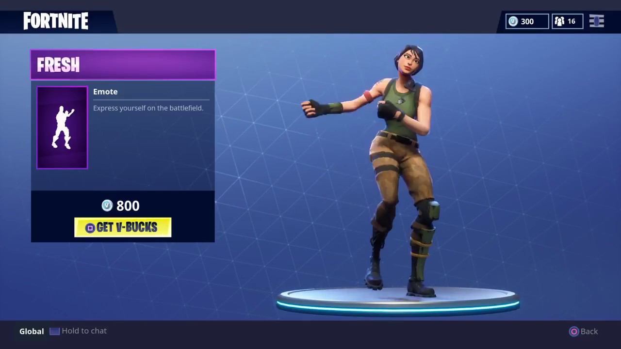 Fresh Emote | Fortnite Battle Royale (Extended) - YouTube
