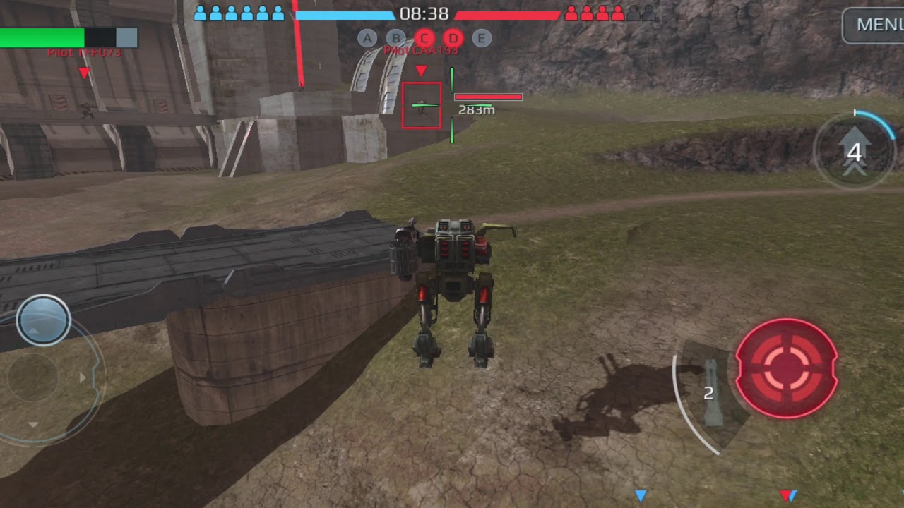 War Robots Mobile Domination Cossack lvl1 victory 65.520 damage points ...
