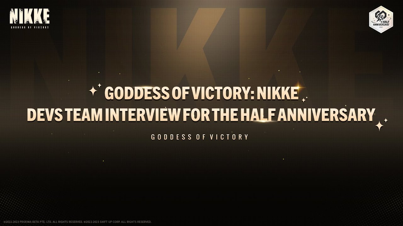 GODDESS OF VICTORY: NIKKE | Dev Team Interview - Half-Year Anniversary ...