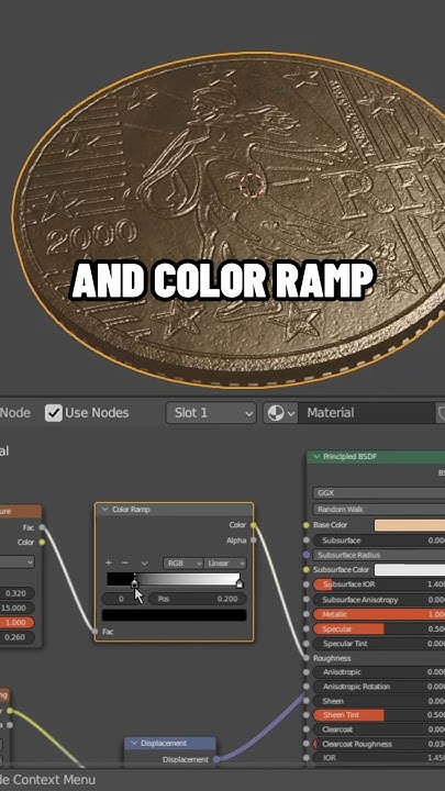How to easily make coin in Blender🪙 #blender3d - YouTube