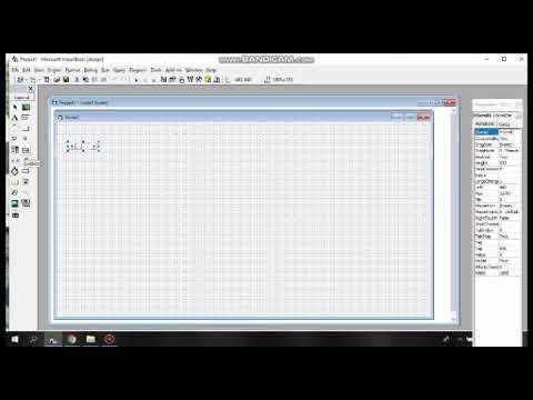Tutorial cara mengubah ukuran gambar di VB menggunakan Hscrollbar dan Vscrollbar - YouTube