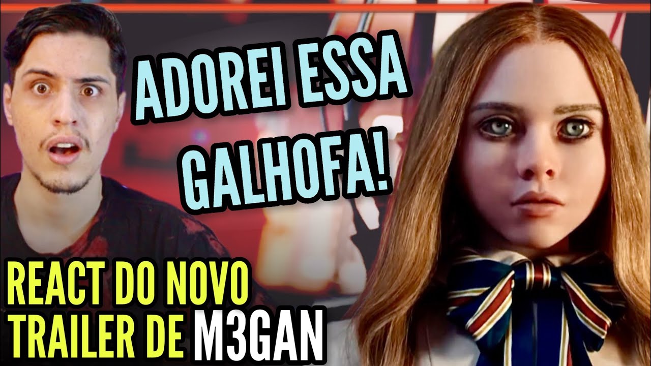 Megan | REACT do Trailer 2 de M3GAN - Esse filme de terror promete ...