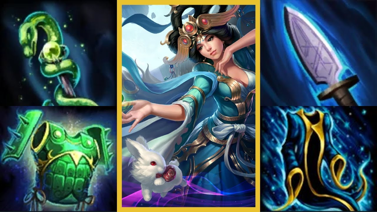 Support Diff As Chang'e | Smite Full Gameplay - YouTube