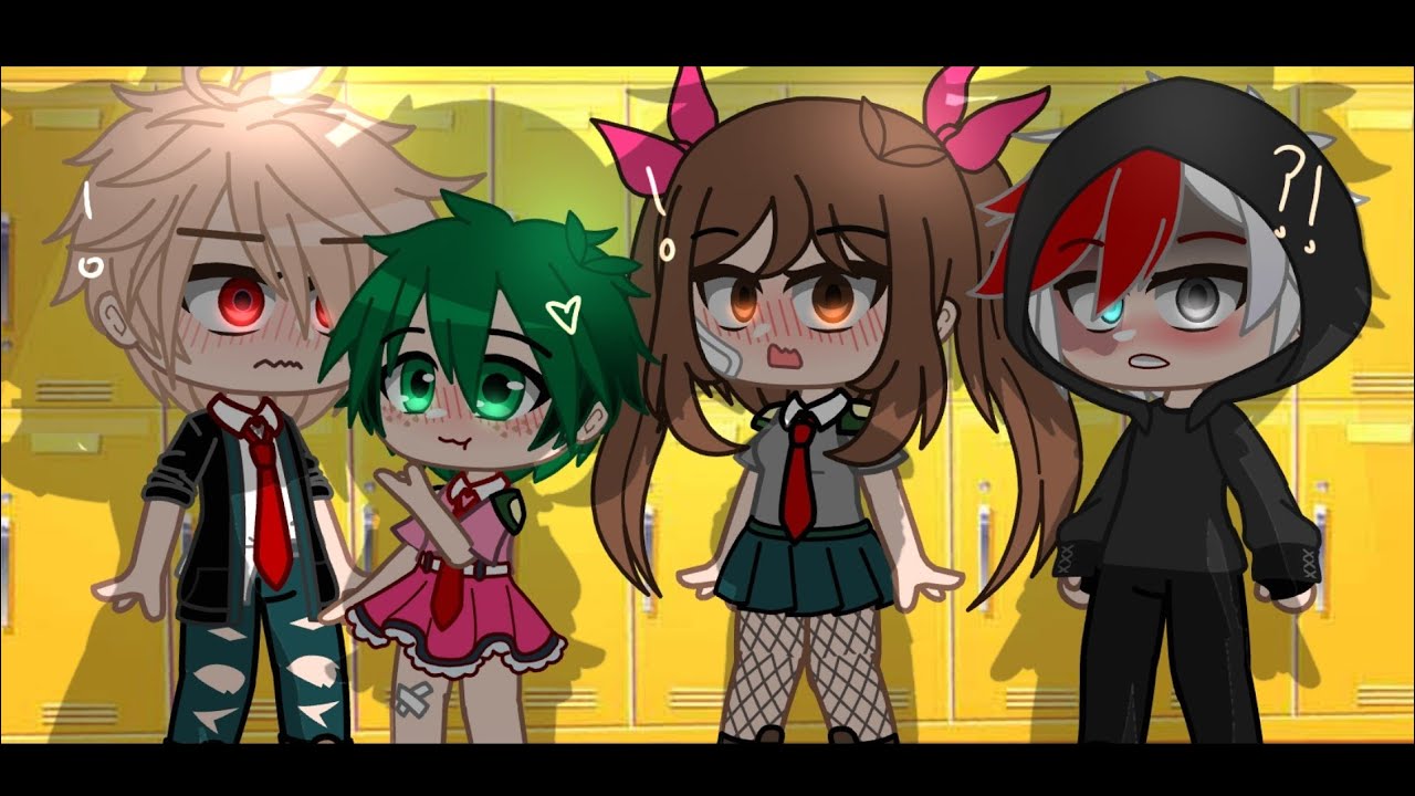 New students | Bnha/Mha | GC - YouTube